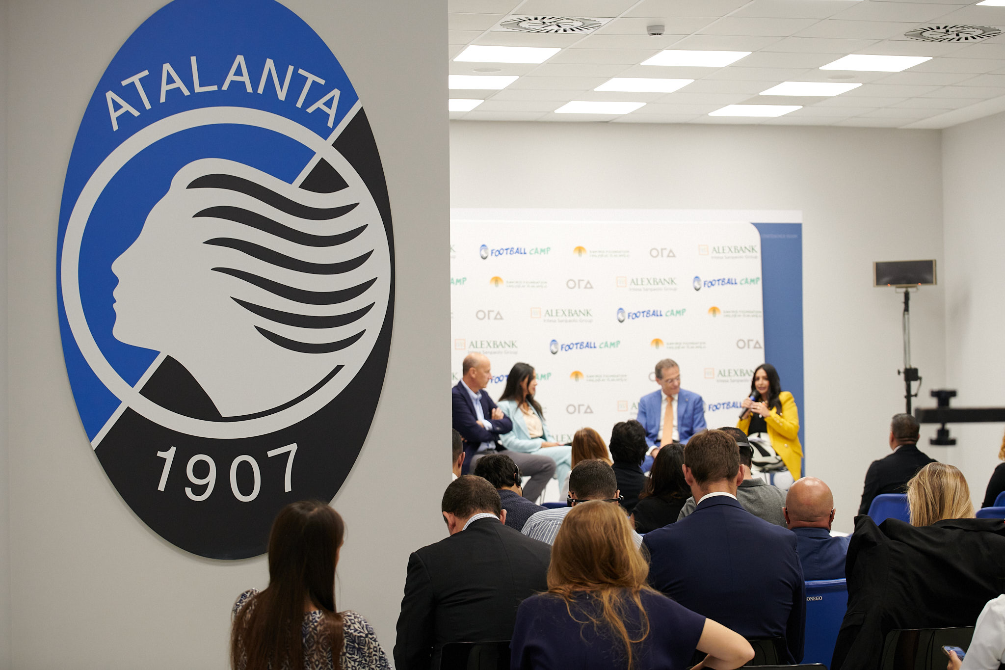 Atalanta football camp press conference | Intesa Sanpaolo