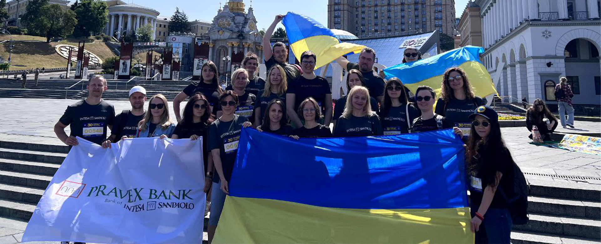 Chestnut run sports and charity event in Kyiv | Intesa Sanpaolo