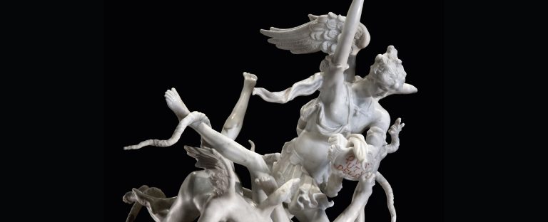 Lighting design for masterpiece sculpture "The Fall of the Rebel Angels ...